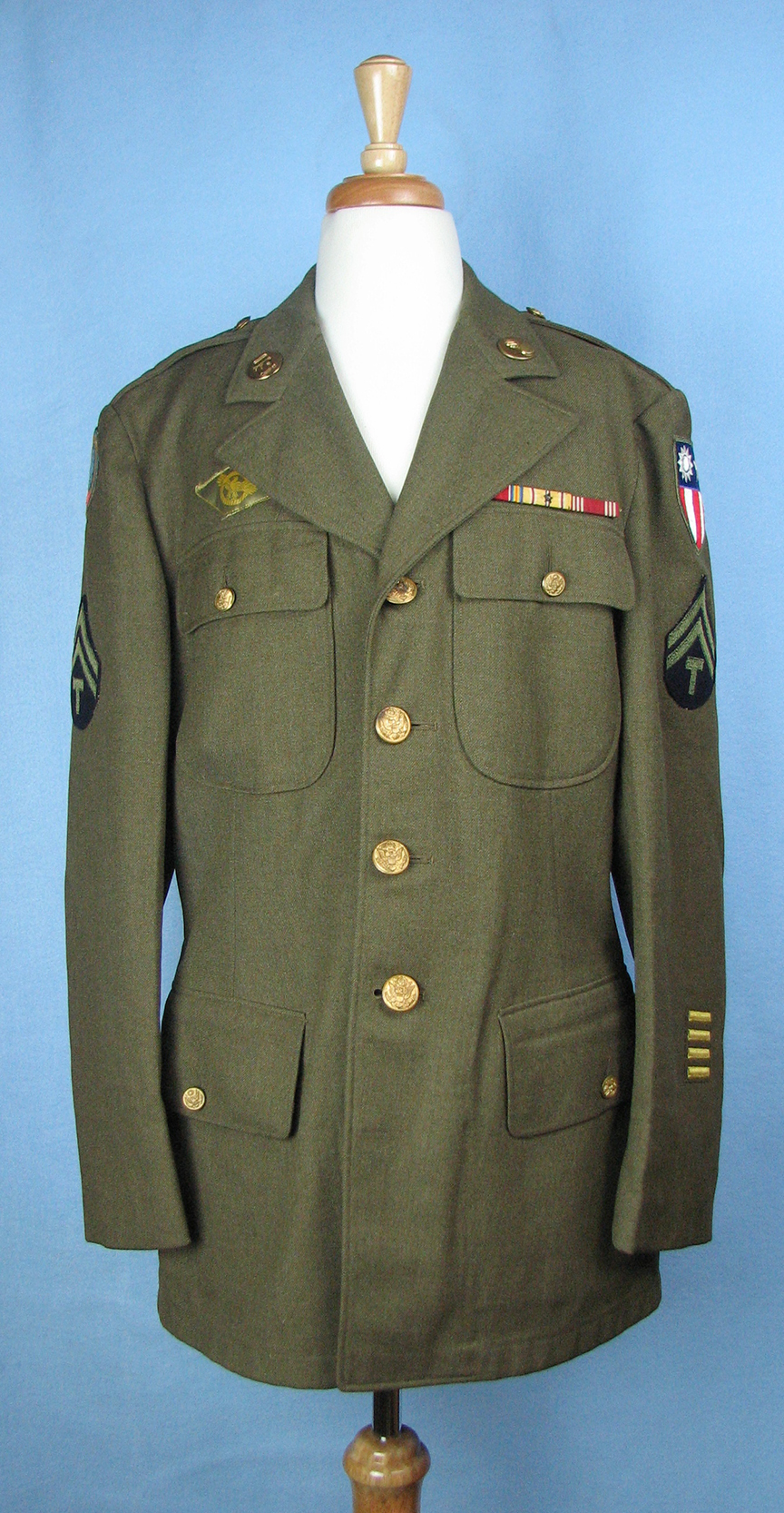 USA Uniform Tunic - CBI/SE Asia Cmd - Technical Corporal