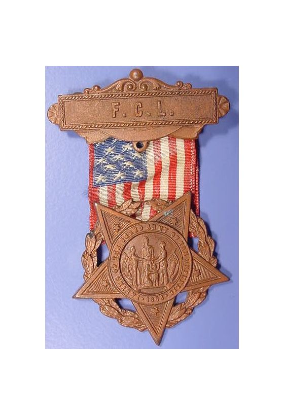 Ladies Of The GAR (LGAR) Membership Badge/Medal